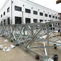 China Hot Sale 500KV Multi-circuit Angular Lattice Electrical Transmission Line Steel Tower for sale