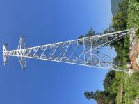 China High Voltage Galvanized Lattice Power Transmission Tower for sale