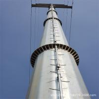 China 35kV Galvanized Octagonal Electrical Steel Pole With High Quality and Low Price for sale