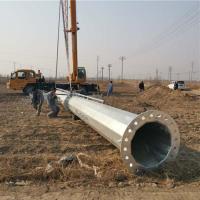 China Electrical Power Transmission Line Galvanized Steel Monopole for sale