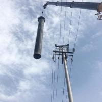 China Wholesale  Manufacturers 220kv Transmission Line Electric Power Tubular Tower for sale