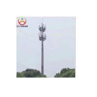 China 20 Meter High Mast Antenna Communication Monopole for sale