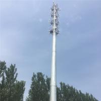 China 20 Meter High Mast Antenna Communication Monopole for sale