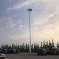 China Galvanized Steel Antenna Internet Radio Telecoms Monopole for sale