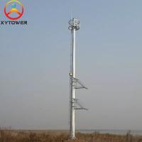 China Self supporting 5g Wifi Singal Antenna Telecom Mast Pole for sale