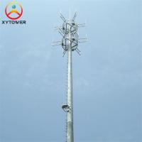 China Self-Supported Pole Monopole Tower Communication Towers for sale