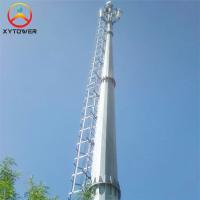 China Self-Supported Pole Monopole Tower Communication Towers for sale