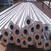 China 12M 10M 8M 6M Steel Road Street Traffic Signal Lighting Pole and Road Camera Monitoring Pole Philippines for sale