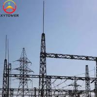 China Galvanized Steel Framework Power Transformer Substation Structure for sale