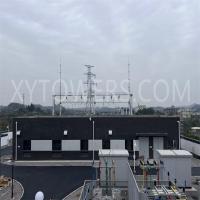China China Hot Dip Galvanized Tubular Electrical Power Substation Transformer Steel Structures for sale