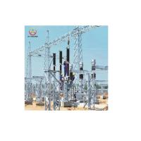 China Electrical Power Transmission Angle Steel Substation Transformer Steel Structures for sale