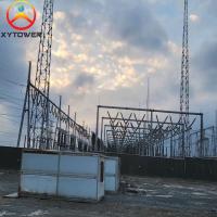 China Galvanized Substation Steel Structure Power Transformer Substation Structures for sale