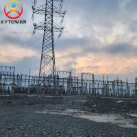 China Galvanized Substation Steel Structure Power Transformer Substation Structures for sale