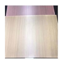 China 347H SUS347HTP 1.4912 Color Stainless Steel Plate PVD Coated for sale