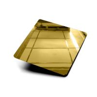 China 0.2mm-3mm ASTM AISI Color Stainless Steel Plate Mirror Gold Sheet Customized for sale