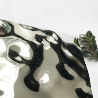 China 316 Embossed Water Ripple Stainless Steel Metal Sheet for sale