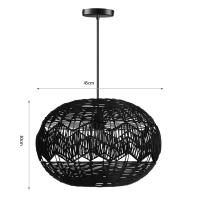 China Handcrafted rattan chandelier, warm glow for living rooms, OEM/ODM. for sale