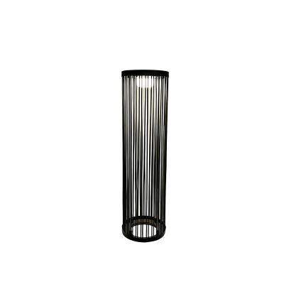 China Lighting solar rattan floor lamp, 17-yr handwoven, waterproof, easy install. for sale