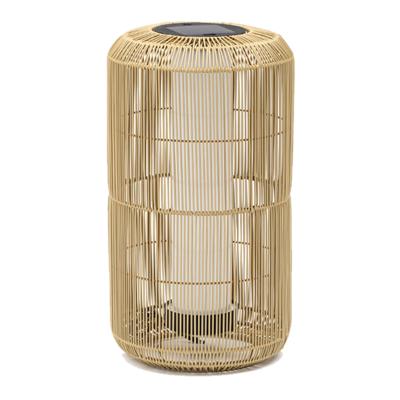 China Elegant solar rattan lantern,eco, warm light for patios & gardens. Durable. for sale