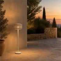 China Outdoor Woven Floor Lamp for Patio and Hospitality Landscapes for sale