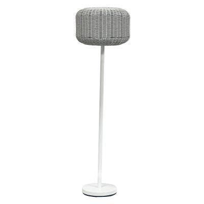 China Outdoor Woven Floor Lamp for Patio and Hospitality Landscapes for sale