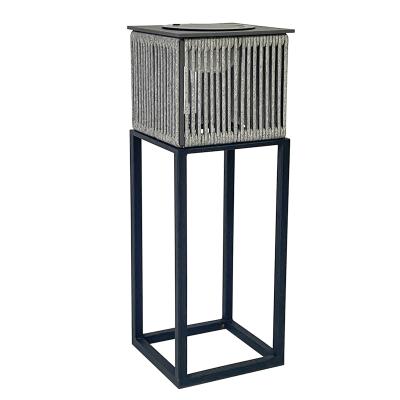 China Elevated Solar Garden Floor Lamp for Patio Borders and Entrance Zones for sale