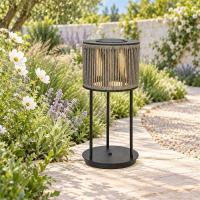 China Three-Leg Solar Garden Floor Lamp for Terrace Lounge Styling for sale
