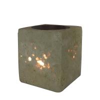 China Marble Solar Garden Table Lamp with Micro-Glow Openings and Solar Charging for Decorative Solar Patio Light Use for sale