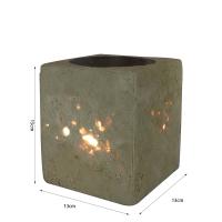 China Marble Solar Garden Table Lamp with Micro-Glow Openings and Solar Charging for Decorative Solar Patio Light Use for sale