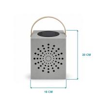 China IP65+ Solar Table Lantern with Radial Perforated Pattern and 48 Hours Working Time for Outdoor Patio and Garden Use for sale