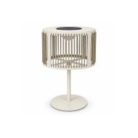 China Elevated Rope Drum Solar Table Light with Disc Base and IP65+ Protection for Garden and Patio Projects for sale