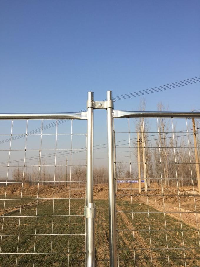 Removable Mesh Fence Panels 3mm Construction Outdoor Galvanized Temporary 0