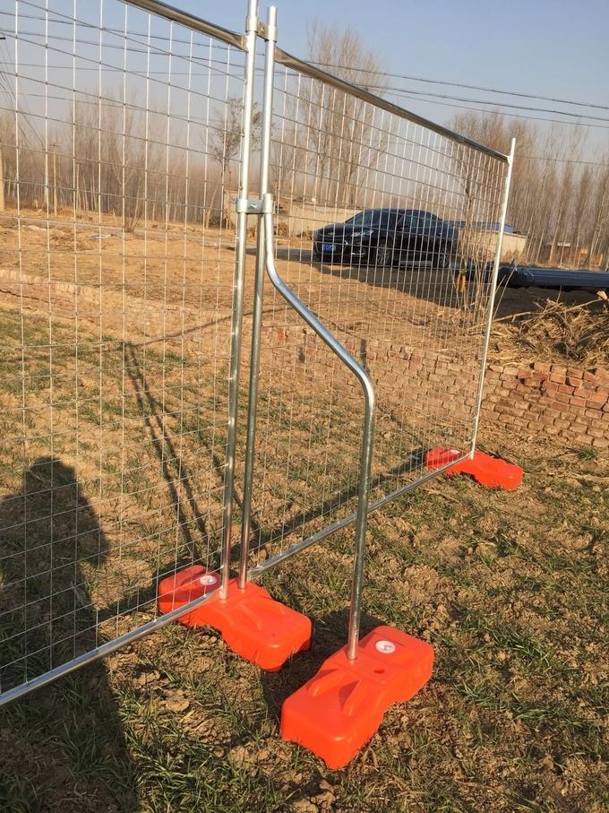 Removable Mesh Fence Panels 3mm Construction Outdoor Galvanized Temporary 2