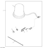 China AT318799 Wiring Harness Deere parts 315, 325, 317, CT322, CT332, 313, 332 for sale