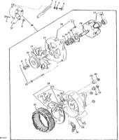 China AM100808 Alternator Deere parts 570 for sale
