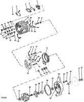 China AT45526 Alternator Deere parts 750, 755 for sale