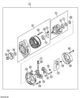 China MIA880601 Alternator Deere parts 17D for sale