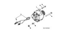 China RE500227 Alternator Deere parts 6090 for sale