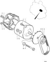 China SE501387 Alternator Deere parts 324H, 300D, 410D, 410E, RE151971, 1400, 450J, 310E, 6.8, 210LE, 540G, 710D, 485E, 450G, 344J, 410G, 710G, 310G, 450H for sale