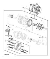 China AL35998 Alternator Deere parts 2755, 2955, 2750, 2355 for sale