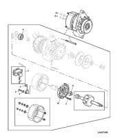 China AL78689 Alternator Deere parts 2755, 2955, 2750, 2355 for sale