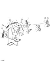 China H81330 Isolator Deere parts 1600, 644H, 844K, 624H, 544H, 444H, 1050K, YZ19550 for sale