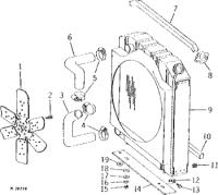 China R35416 Isolator Deere parts 644B, 646, 540B, 644C, 646C, 544B, 544C, 303, 444C, 540 for sale