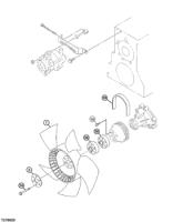 China 8973628150 V-Belt Deere parts 245GLC, 225DLC, 230GW, 220DW, 190GW for sale