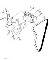 China R502186 V-Belt Deere parts 750J, 672G, 670G, 770G for sale