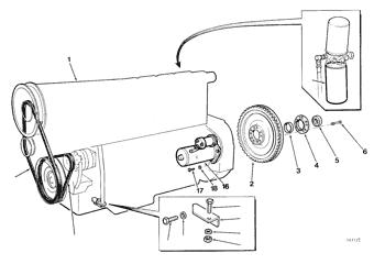 China 810947400 V BELT - ALTERNATOR (UP TO S/N 845615) Deere parts 225, 230 for sale