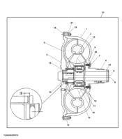 China JD9851 Thrust Bearing Deere parts 570, 570B, 743, 450G, DF150, 743A, 2000 for sale
