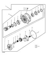 China 0646807 Thrust Washer Deere parts 35D, 35ZTS, 27C, 35G, 27D, 27ZTS, 35C for sale