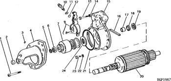 China AR54990 Housing Deere parts 500A, 690B, 500B, 646, 500C, 740A, 510, 646C, 643, 444, 444C, 644A, 444D, 644C, 743, 644D, 644E, 693B, 570, 740, 544, 544B, 544C, 743A, 544D, 544E, 690 for sale