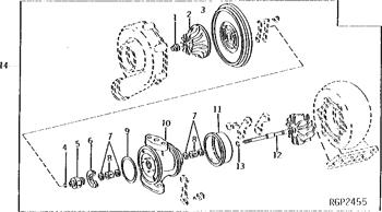 China AR63780 Housing Deere parts 740, 690, 690B, 646, 693B for sale